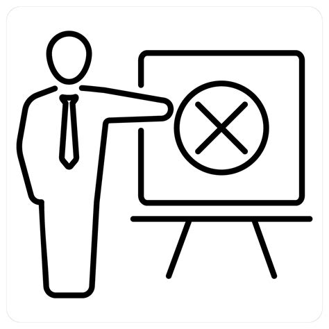Identifying Errors Icon Concept In Black Line Color 66249899 Vector Art At Vecteezy