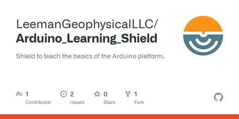 GitHub LeemanGeophysicalLLC Arduino Learning Shield Shield To Teach The Basics Of The Arduino