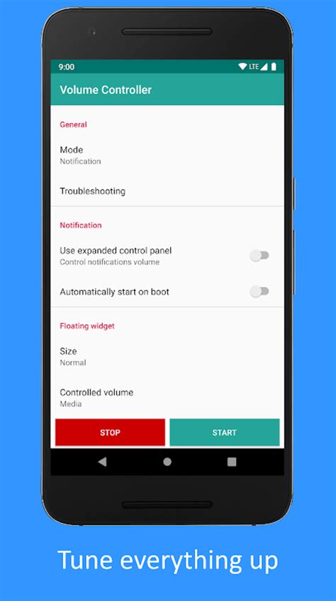 volume control notification and overlay widget apk for android download