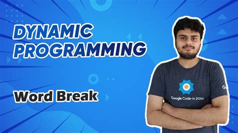 Word Break Dynamic Programming Interview Preparation Youtube