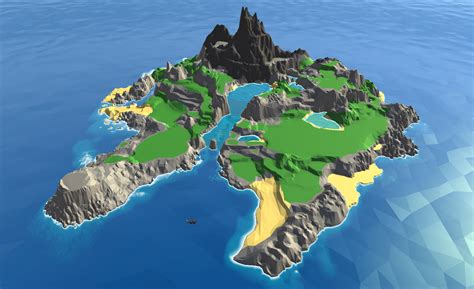 my island v3 alright i think i finally got it down r unity3d
