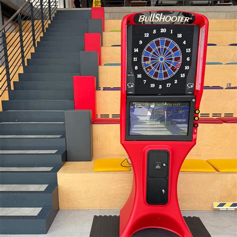 Bull Shooter Electronic Darts Machine Hire Arcade Direct Uk