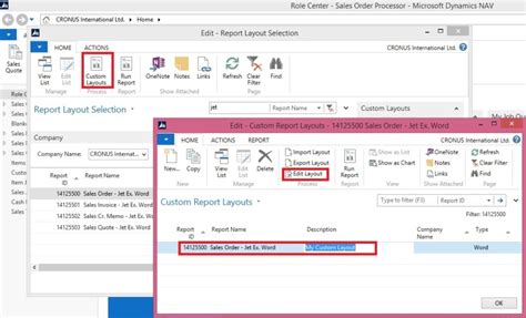 Customize The Report Layout Using Jet Express For Word Arksd
