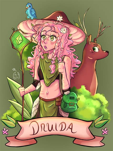 Druid Concept 🌿 Rconceptart