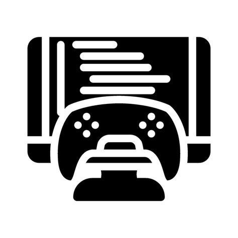 Programming Game Development Glyph Icon Vector Illustration Vector Art At Vecteezy