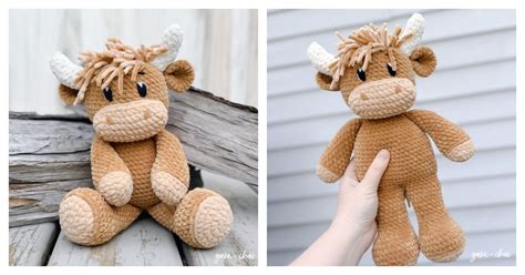 Highland Cow Amigurumi Free Crochet Pattern Amigurumi Cow Crochet Patterns Free Crochet