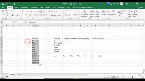 7 Power User Adding Your Own Lists To Autofill Ms Excel Tutorial Youtube