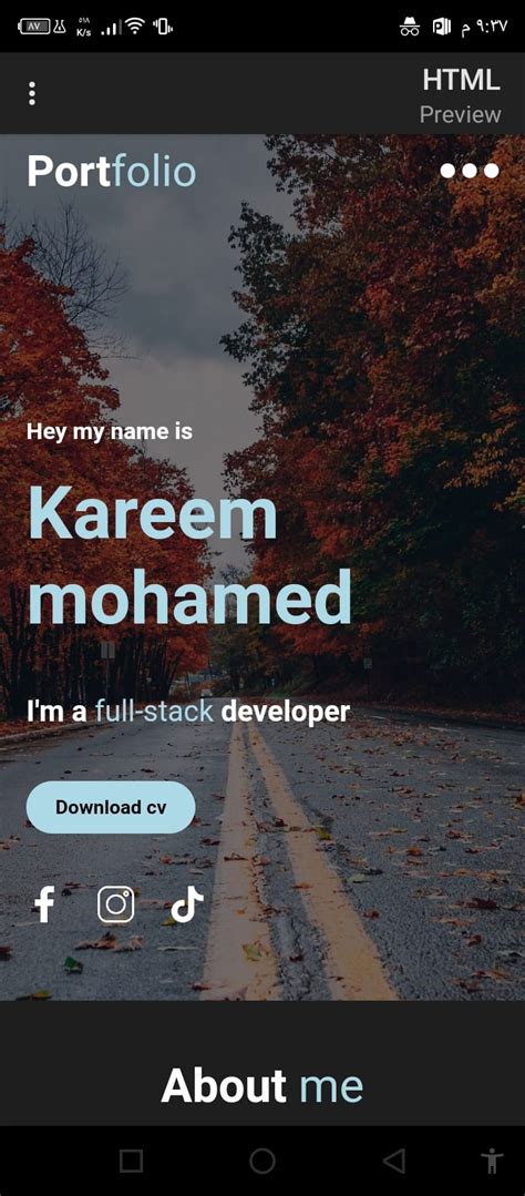 Elzero Web School My Portfolio