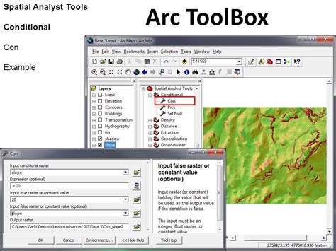 Using Esri Arcgis 93 Arc Toolbox 3 Spatial Analyst Ppt Video Online Download