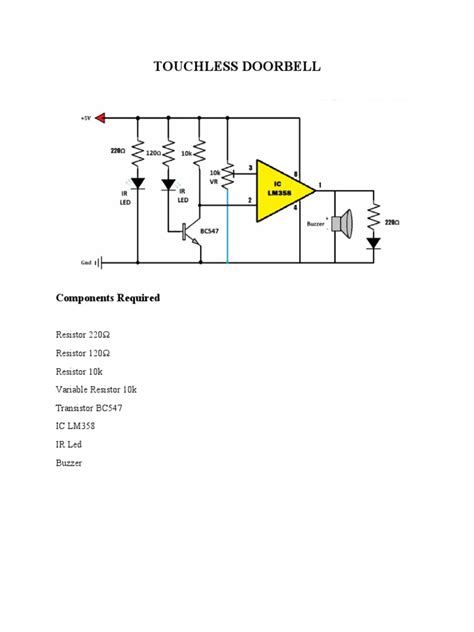 Touchless Doorbell Pdf