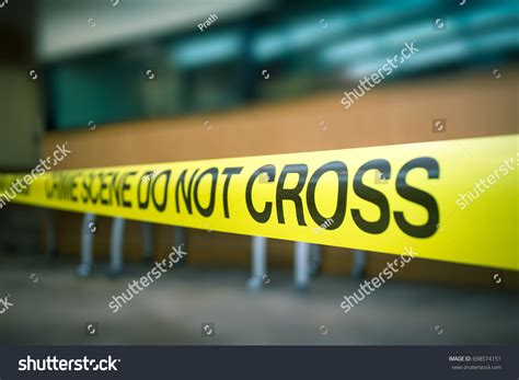 Crime Scene Tape Focus On Word Stock Photo Shutterstock