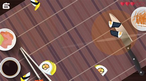 Sushi Ninja Cut Sushi Html5 Game By 9livesgames Codecanyon