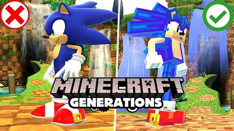 Sonic Minecraft Generations Youtube