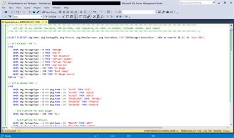 Sql Query To Get All Sccm Appspackage Content Details Sccm Powershell