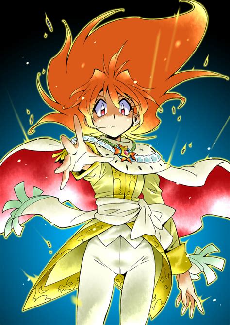 Araizumi Rui Lina Inverse Slayers Official Art 1girl Belt Cape Female Focus Floating