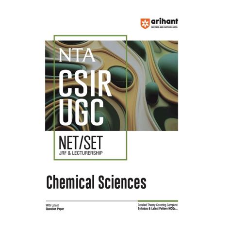 NTA CSIR UGC NET SET JRF Lectureship Chemical Sciences By Preeti Gupta And Dr Aditya