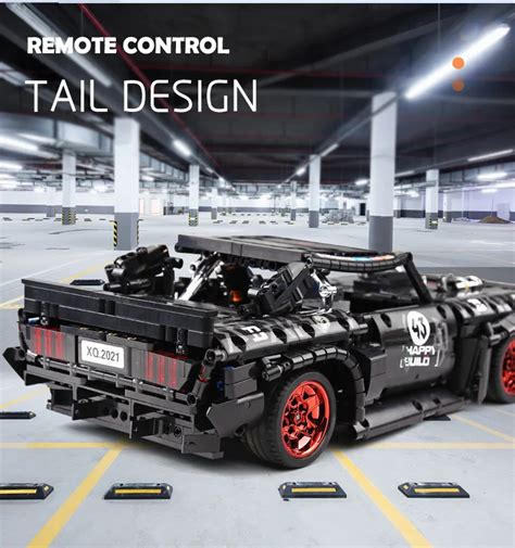 Yeshin App Motor High Tech Car Compatible With Moc 22970 Mustang