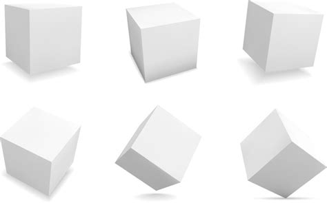 Color Basic Shapes Realistic 3d Geometric Forms Vector Image