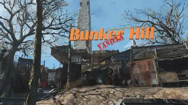 Bunker Hill Settlement Blueprint At Fallout 4 Nexus Mods And Community