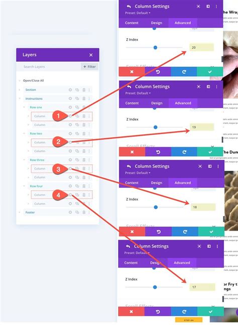 How To Stack Sticky Headings On Scroll For Unique Anchor Link