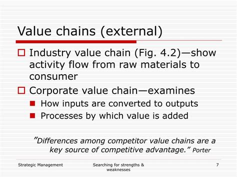 Ppt Session 5 Internal Scanning Organizational Analysis A Search For