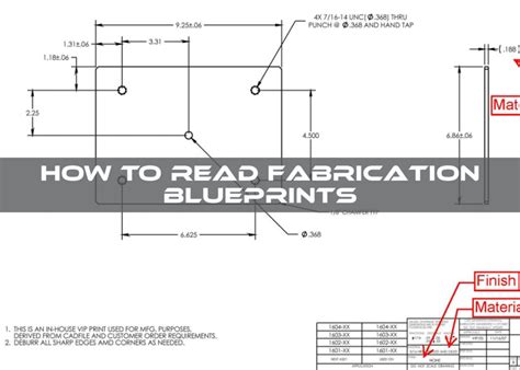 How To Read Fabrication Blueprints