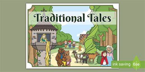 Traditional Tales Display Poster