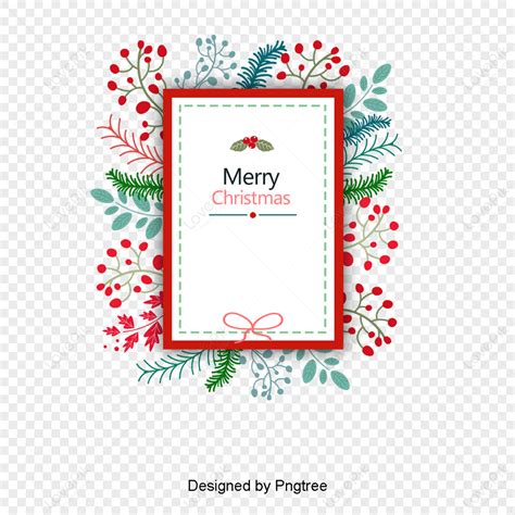 크리스마스 일러스트 테두리 패턴 배경 벡터소나무엽서 Png 일러스트 무료 다운로드 Lovepik