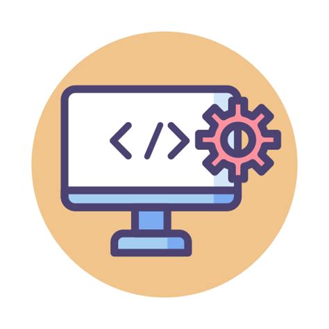 Programming Generic Color Lineal Color Icon