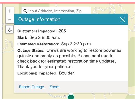 Excel Power Outages Poorman Hill Neighborhood Association