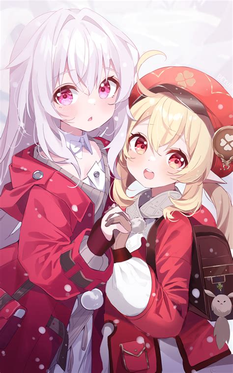 Klee Dodoco And Clara Genshin Impact And More Drawn By Deyui Danbooru