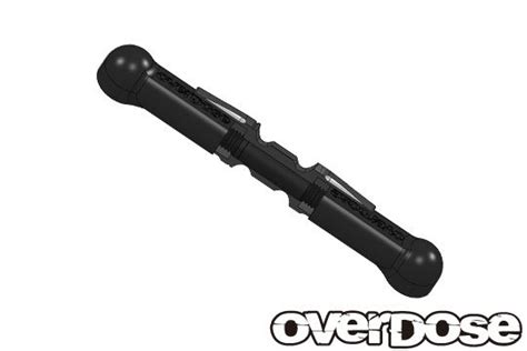 Overdose Od2423b Aluminum Pushrod Turnbuckle For Galm Color Bla