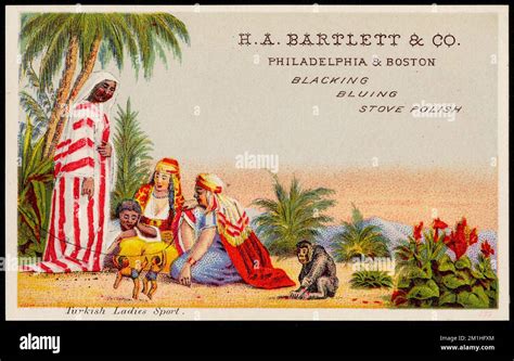 Turkish Ladies Sport H A Bartlett And Co Philadelphia And Boston
