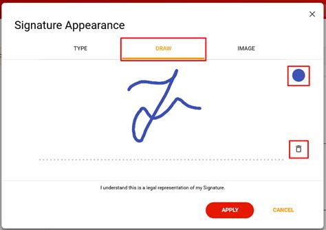 How To Add A Signature Appearance In The Fill And Sign Module Pdf