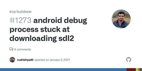 Android Debug Process Stuck At Downloading Sdl2 · Issue 1273 · Kivy