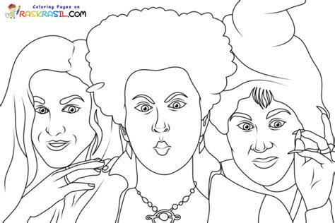 Dibujos De Hocus Pocus Para Colorear