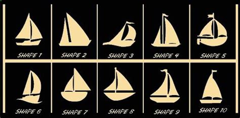 Smooth Laser Cut Sailboat Shape Set 1 Unfinished Cutout Many Sizes