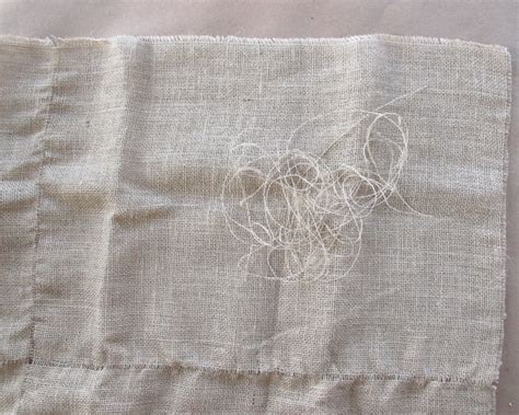 How To Easily Prepare Burlap For Crafts Bren Did