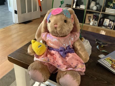 New Easter Gal Named Her Flower Rbuildabear