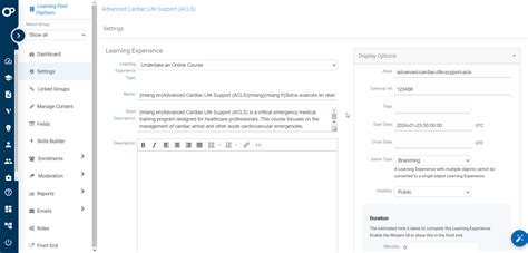 Displaying Cpd Cpe On Certificates Learning Pool Help Centre