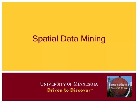 Ppt Spatial Data Mining Powerpoint Presentation Free Download Id