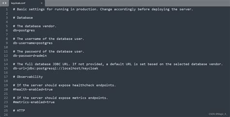 keycloak 服务搭建与启动 keycloak 22 csdn博客