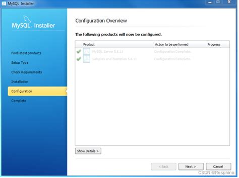 从零安装mysql数据库 installs all of the products available in this cat CSDN博客