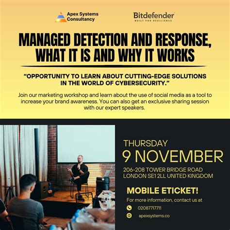 Apex Systems Consultancy On Linkedin Apexsystems Apexsystemconsultancy Mdr Bitdefender…