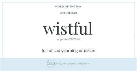 Wistful