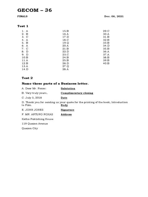 Gecom Final Exam Sheet Pdf