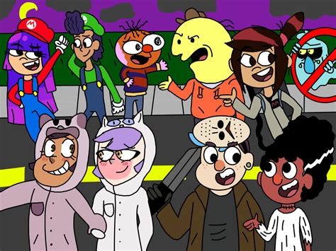 Cartoon Halloween By Mlp Vs Capcom On Deviantart