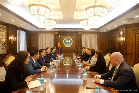 Австри Монголын найрамдлын бүлгийн дарга тэргүүтэй төлөөлөгчид УИХ ын