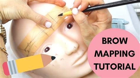 BROW MAPPING Tricks For Microblading Artists Brow Mapping Tutorial Using STRING METHOD Brows