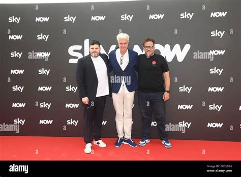 Rome Terrazza Cinema Barberini Presentation Of Sky Programmings In